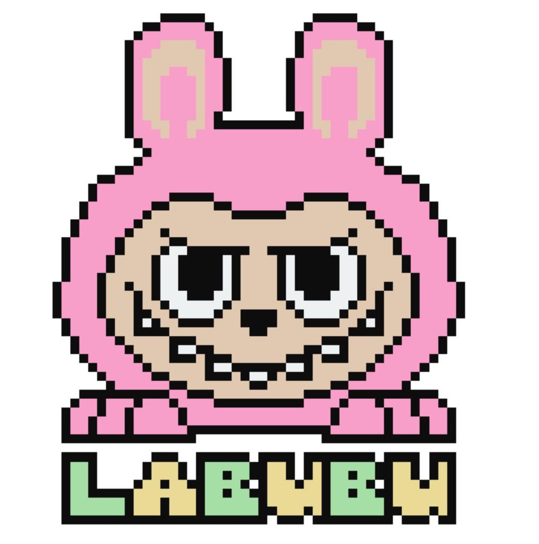 Labubu Cross Stitch All Colors Bundle Pattern PDF - Etsy UK