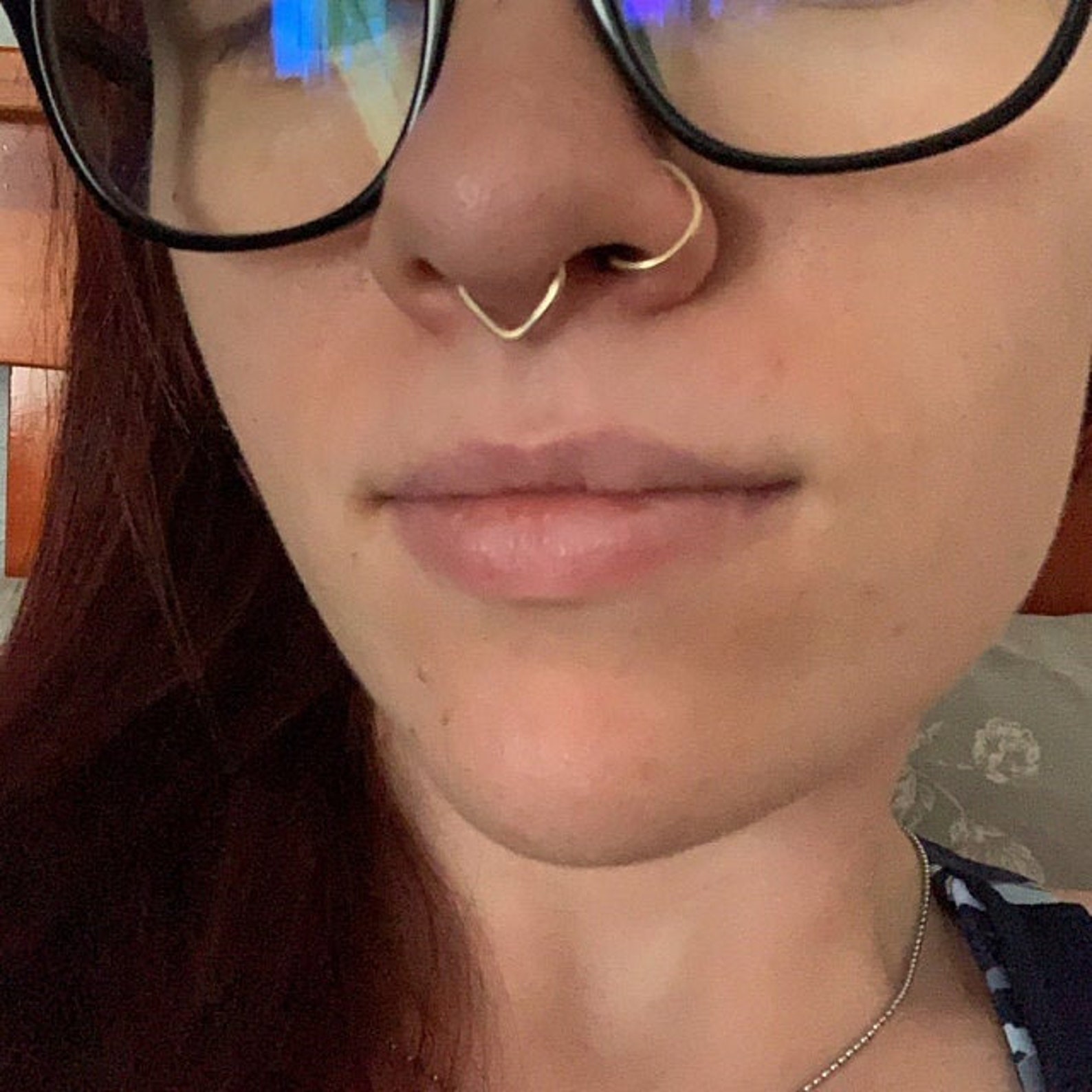 20g 18g 16g Triangle Septum Ring. - Etsy