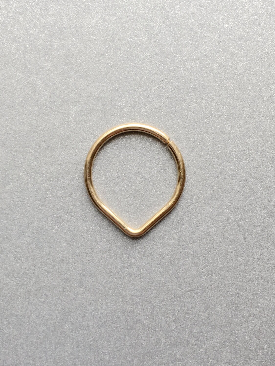 20g 18g 16g Triangle Septum Ring. - Etsy