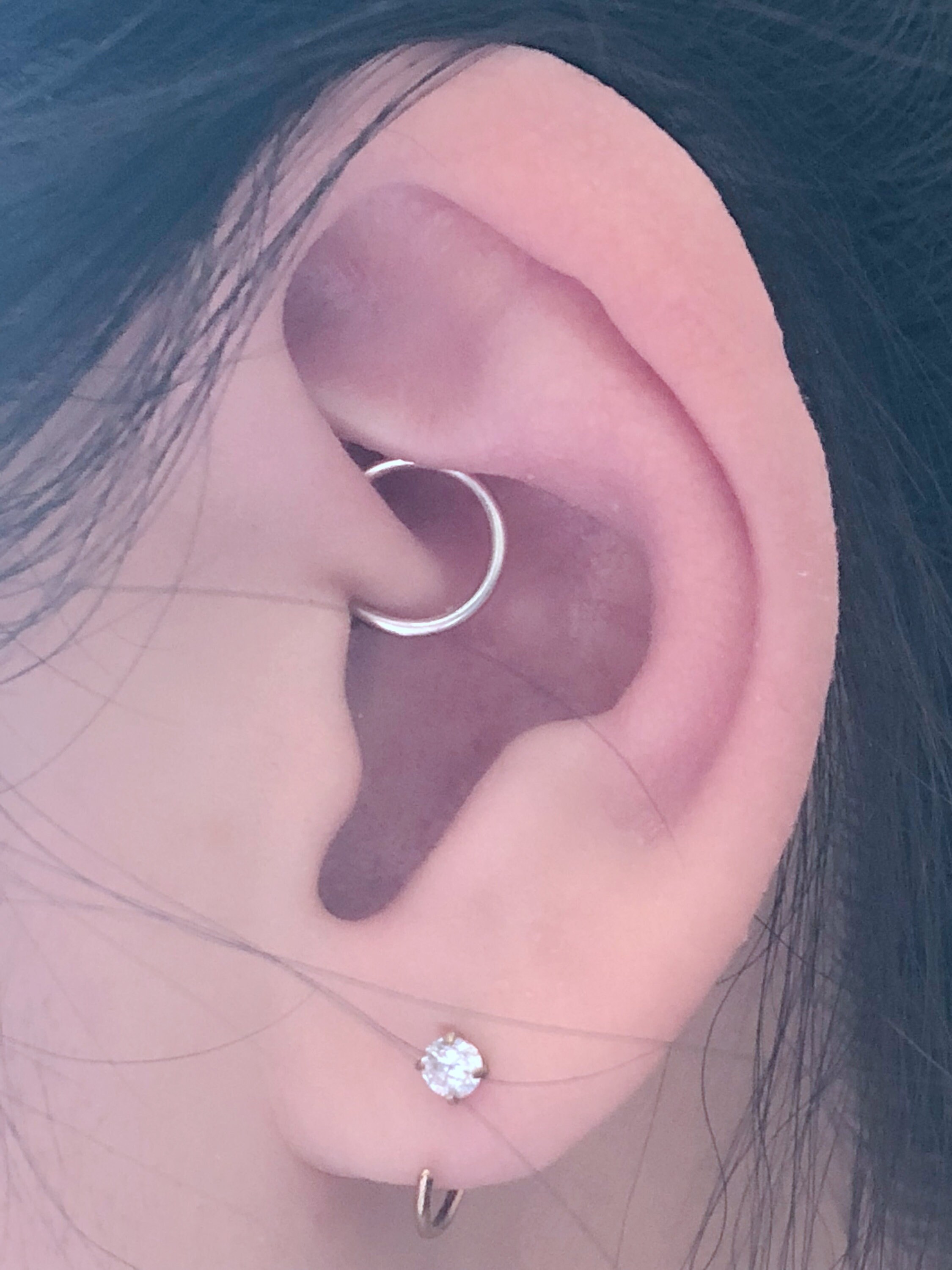 Fake Daith Ring. | Etsy
