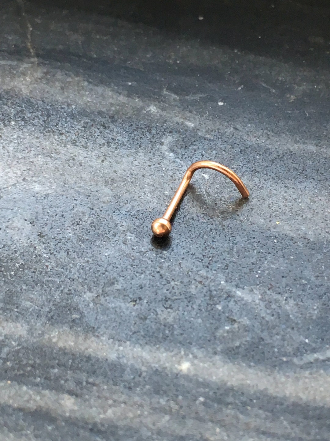 20g Rose Gold 2 Mm Dot Nose Stud. - Etsy
