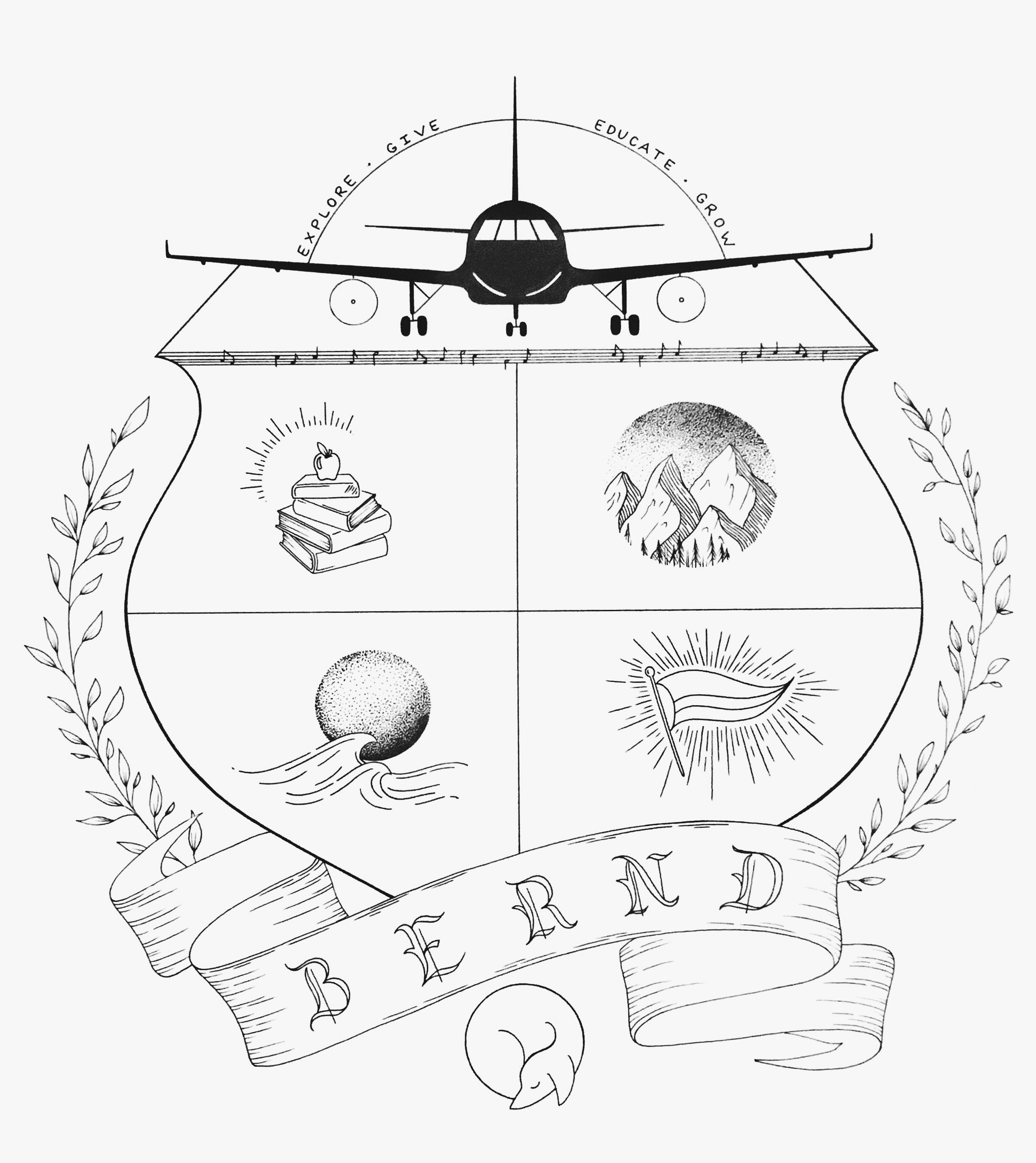 Modern Family Crest | Etsy Australia