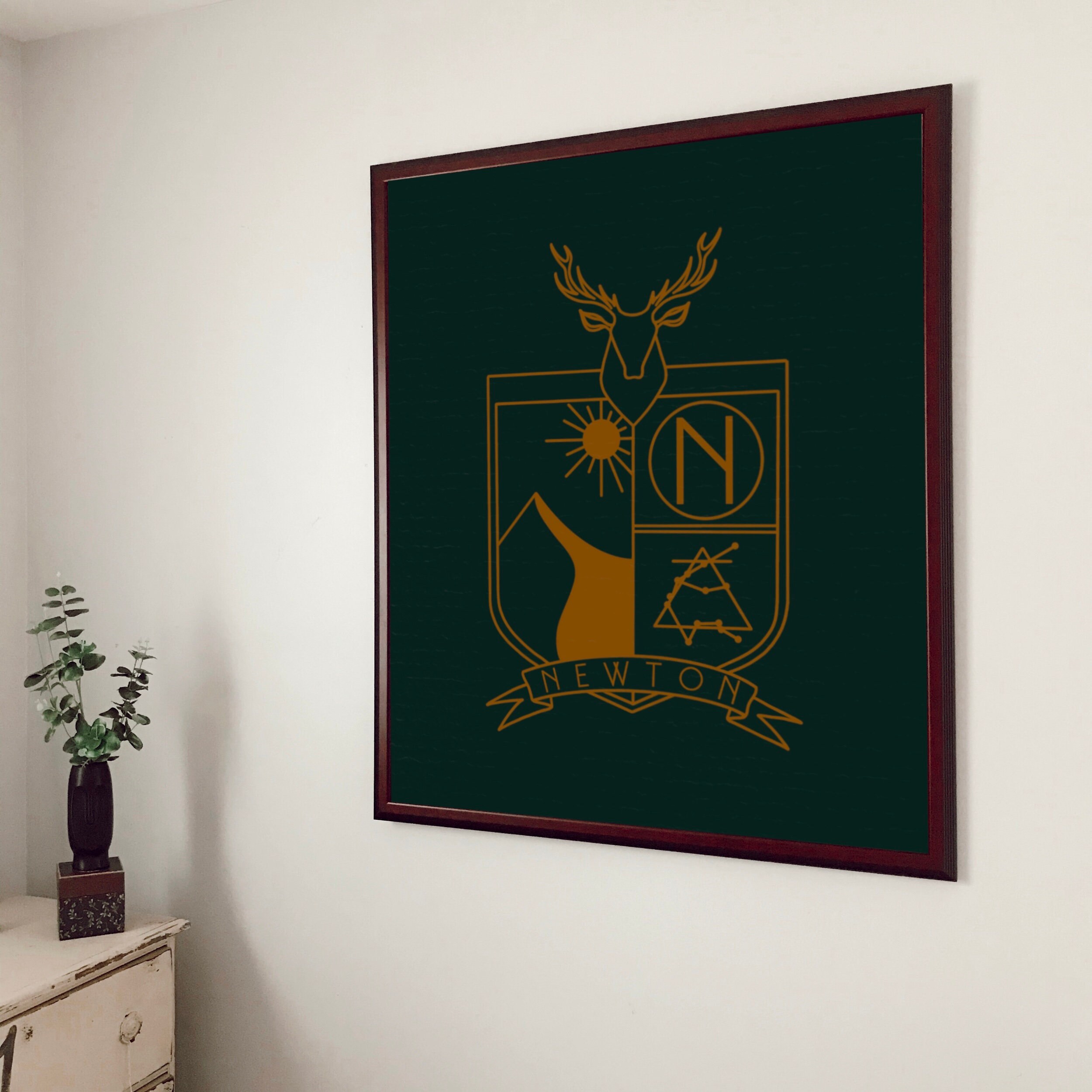 Modern Family Crest | Etsy