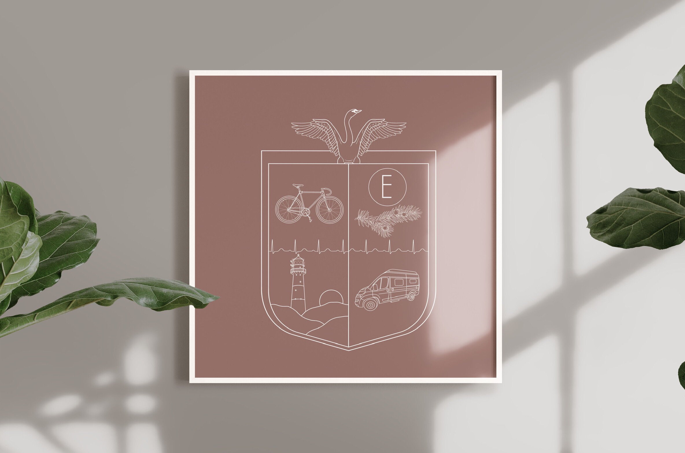 Modern Family Crest | Etsy