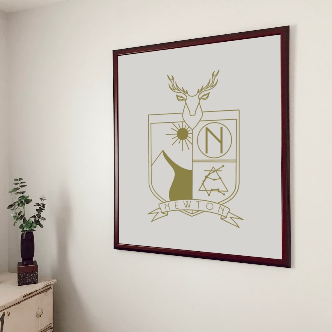 Modern Family Crest | Etsy