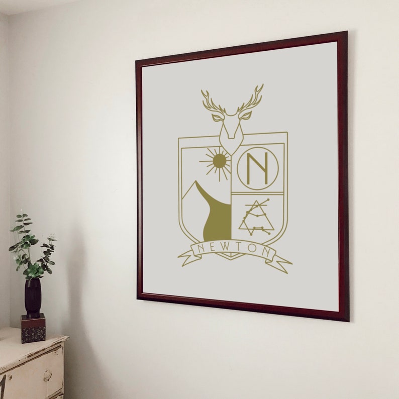 Modern Family Crest | Etsy