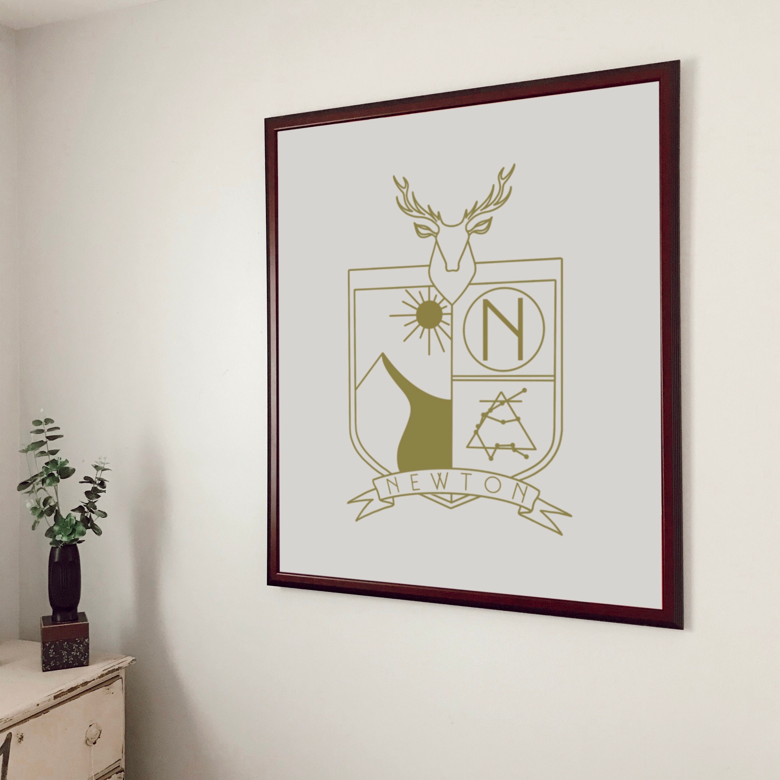 Modern Family Crest | Etsy