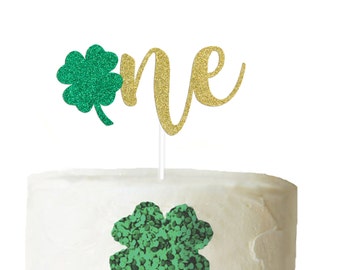 Shamrock Cake Topper | Etsy
