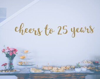 Cheers to 25 years | Etsy