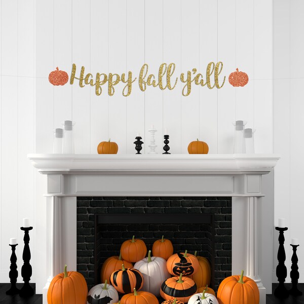 Happy Fall Yall - Etsy