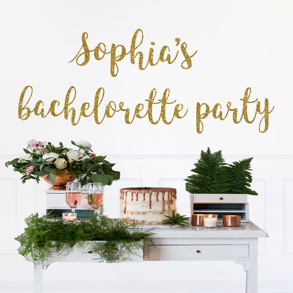 Custom Bachelorette Party Sign - Etsy