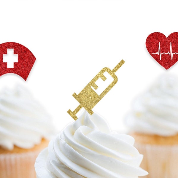 Nurse Cupcake Topper - Etsy