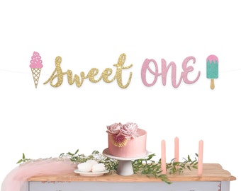 Sweet One Birthday Decorations | Etsy