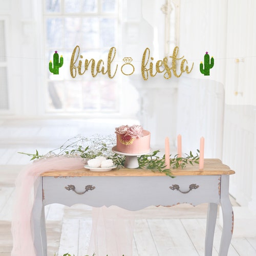 Fiesta Bridal Shower Decorations Fiesta Decorations Final - Etsy