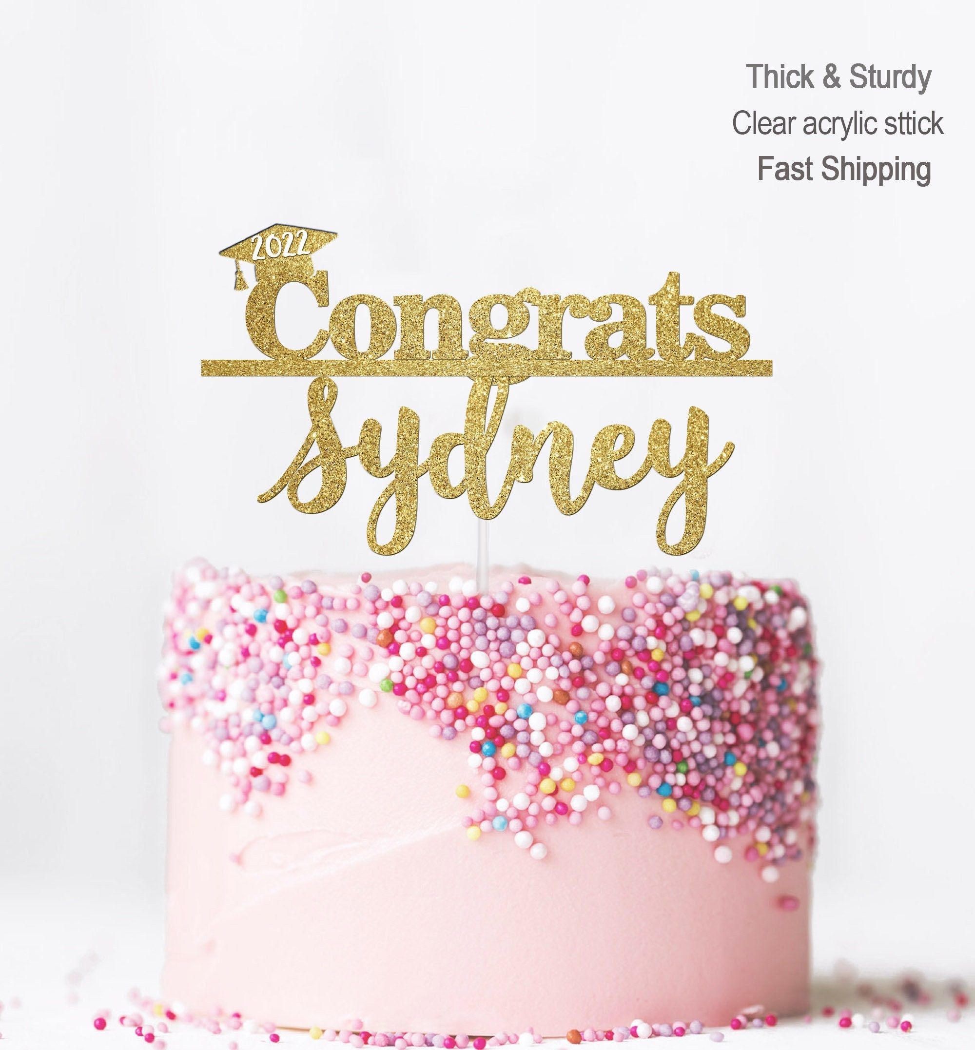 Party Supplies 2022 graduation class of 2022 cake topper 2022 grad ...