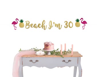 30th Beach Birthday | Etsy