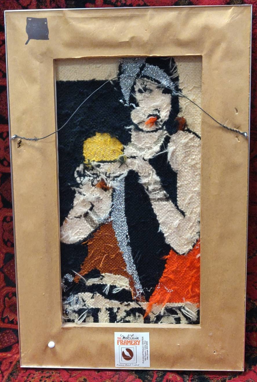 Vintage Needlepoint 1970s Retro Size 20x12 Mid Century Modern - Etsy