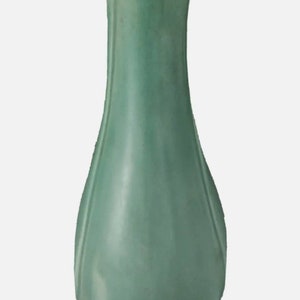 Mccoy Pottery Art Nouveau Art Deco Mint Green Leaf Vase 1940 Vintage - Etsy