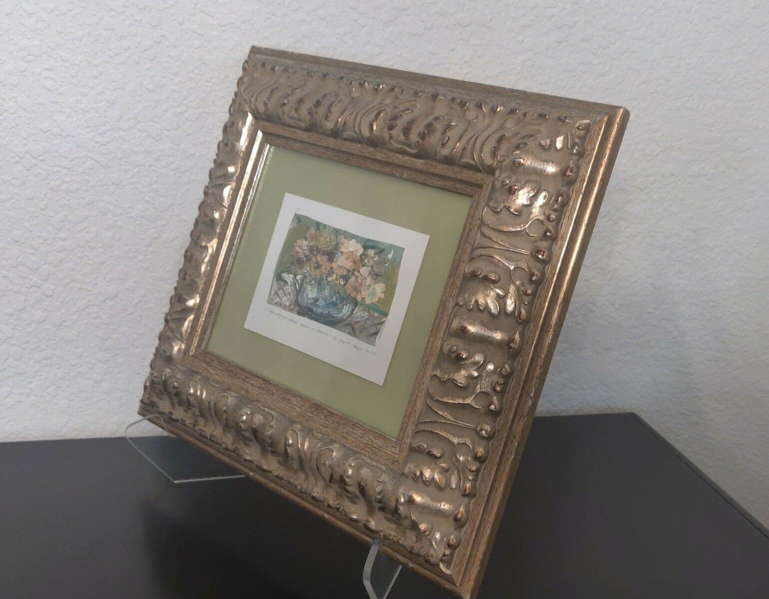 Vintage Baroque Ornate Gold Gilt Wood Wall Frame 15 X 17 Huguette ...