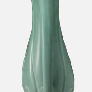 Mccoy Pottery Art Nouveau Art Deco Mint Green Leaf Vase 1940 Vintage - Etsy