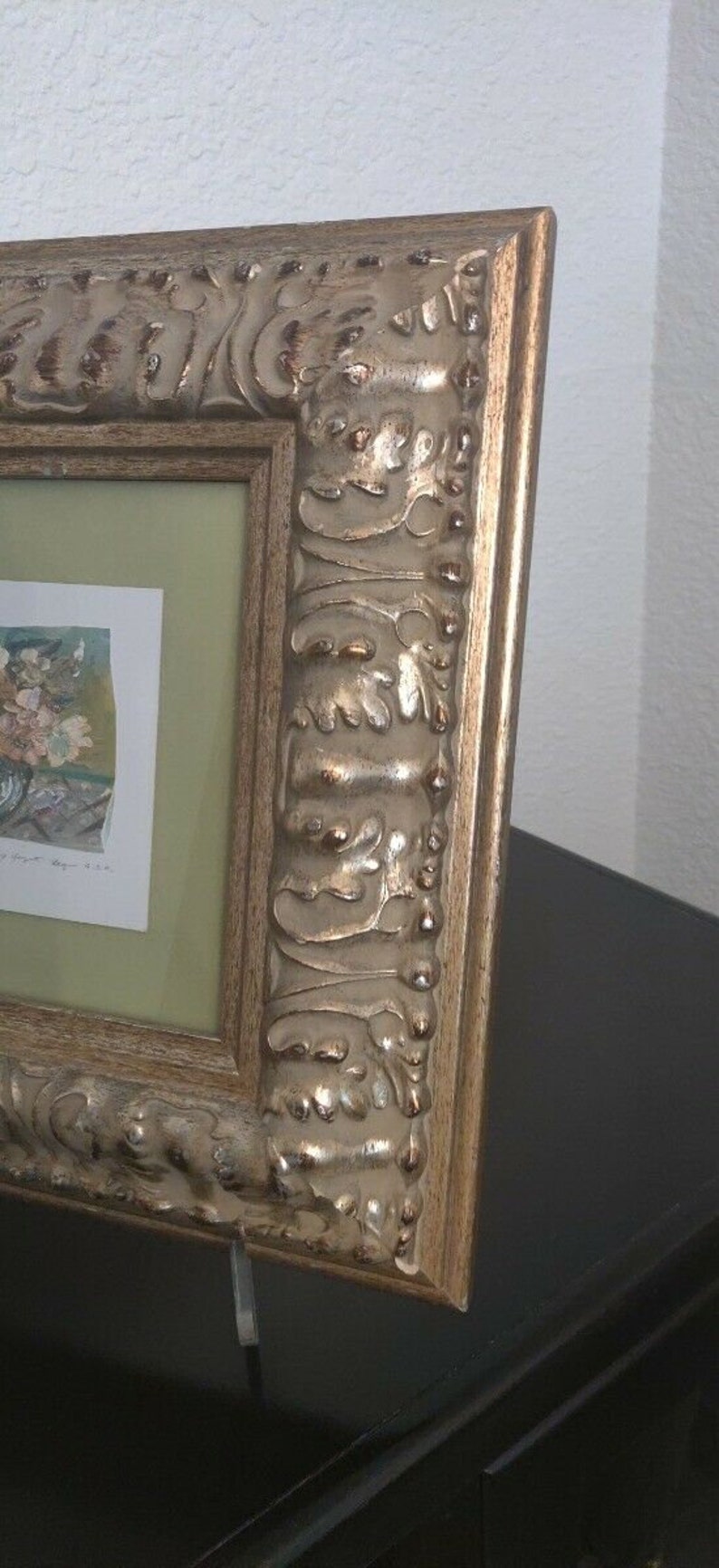 Vintage Baroque Ornate Gold Gilt Wood Wall Frame 15 X 17 Huguette ...