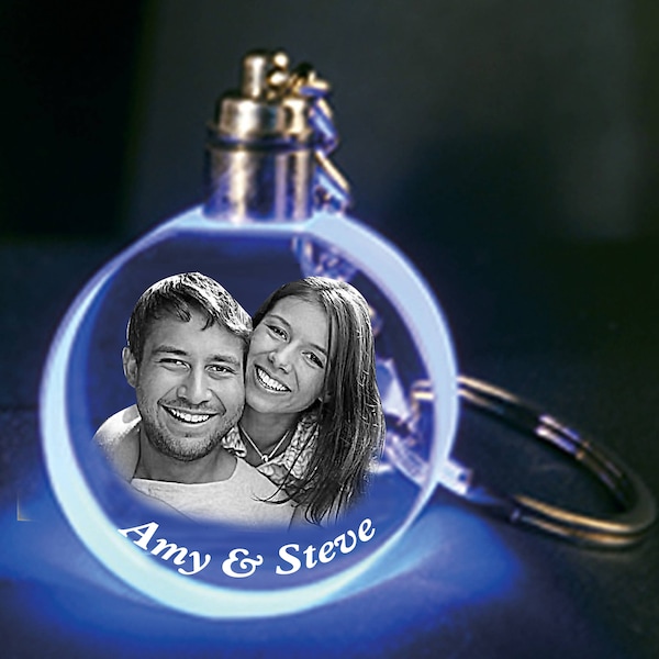 Custom Led Keychain - Etsy