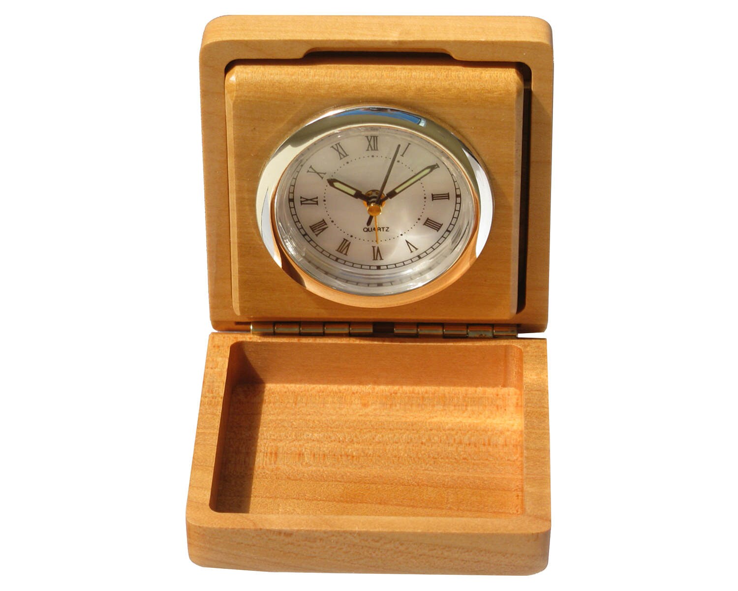 Personalized Laser Engraved Wooden Travel Alarm Clock Custom - Etsy UK