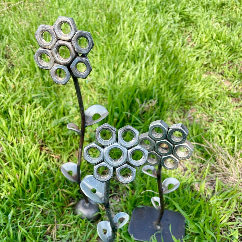 Welded Flowers - Etsy