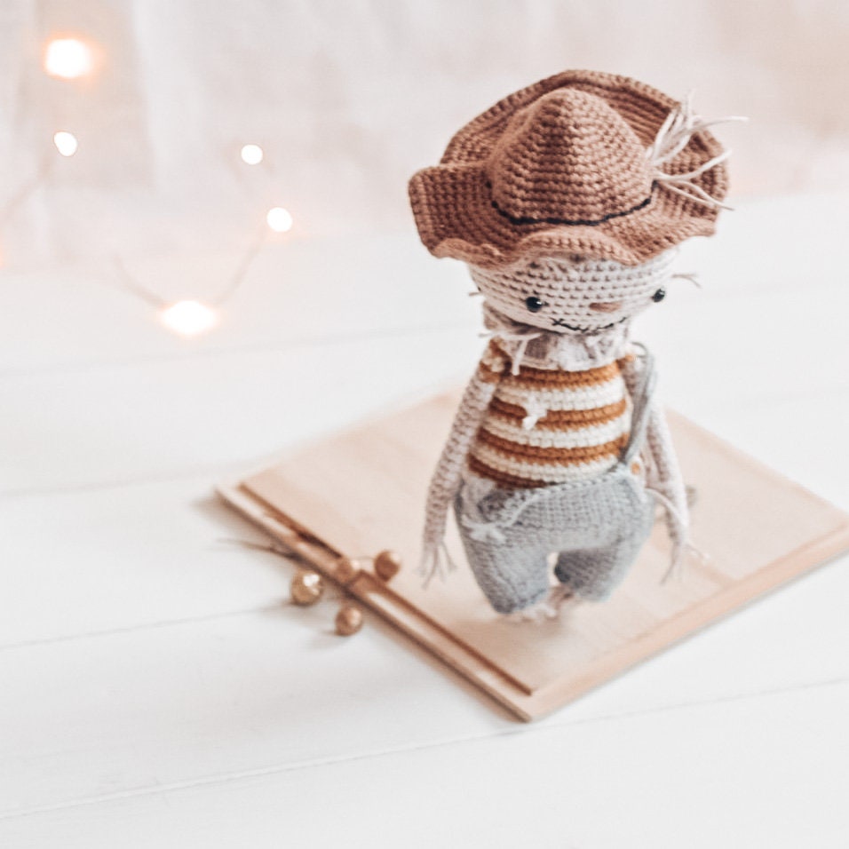 You, the Scarecrow | Crochet Pattern | Spanish - English. - Etsy