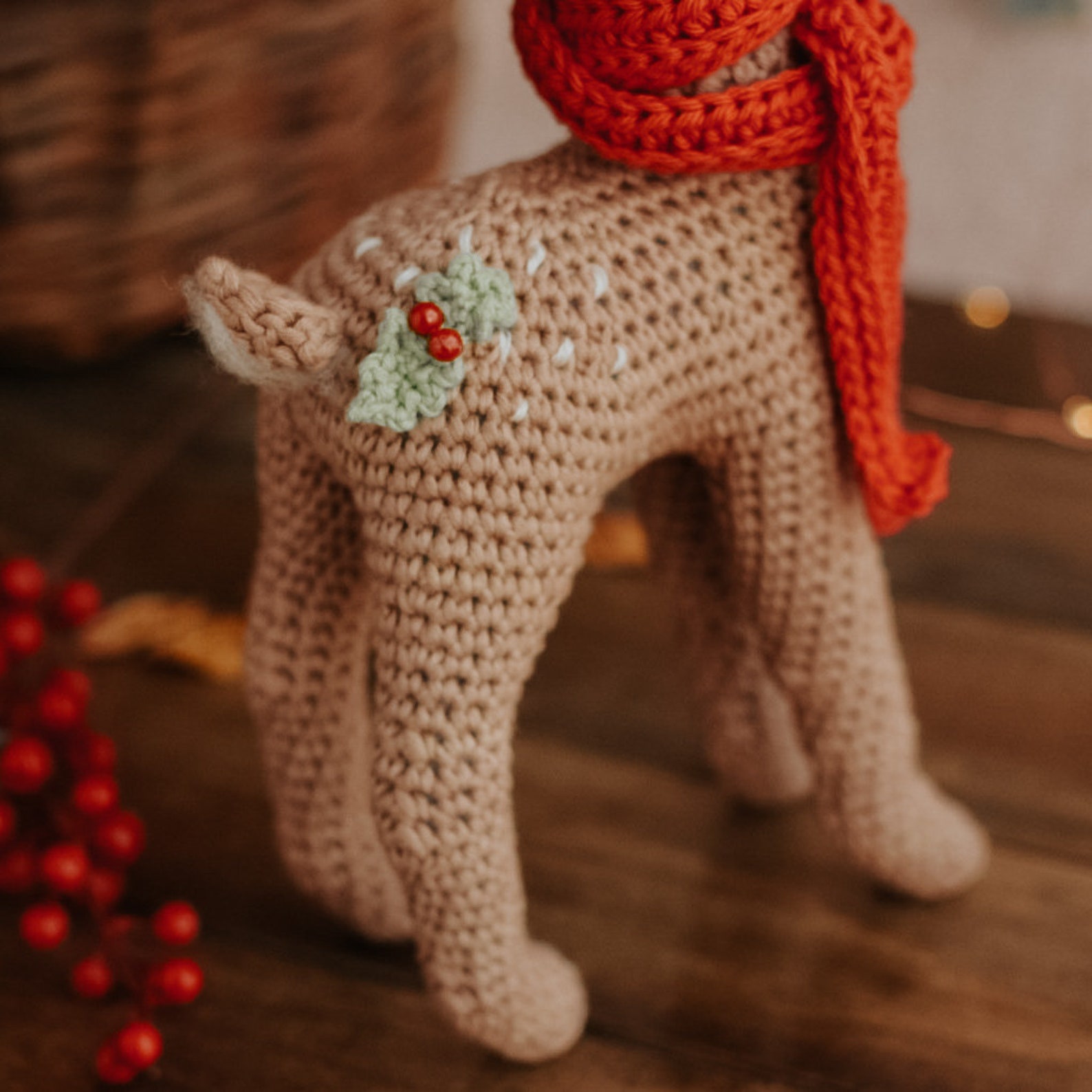 CHRISTMAS REINDEER | Jose Mercedes | Spanish Pattern - Etsy