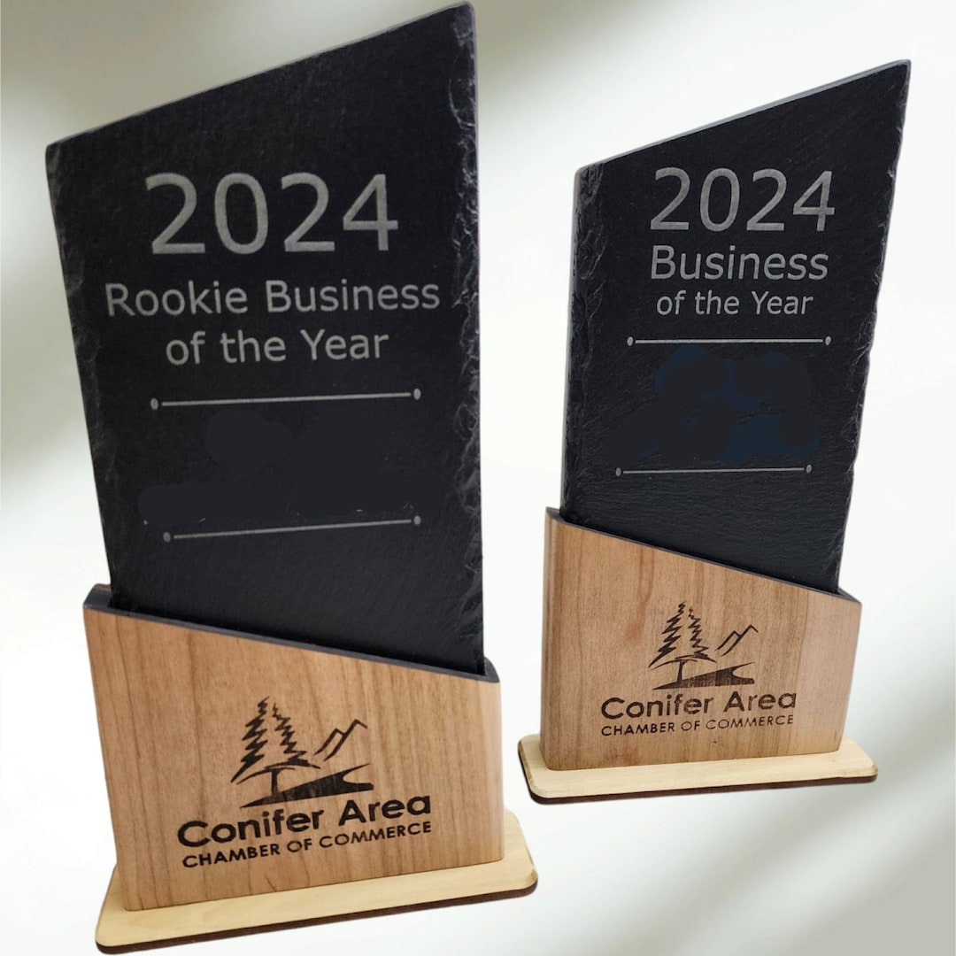 Award Plaques Slate Acrylic Stone Granite Style 1 and 2 Personalized ...