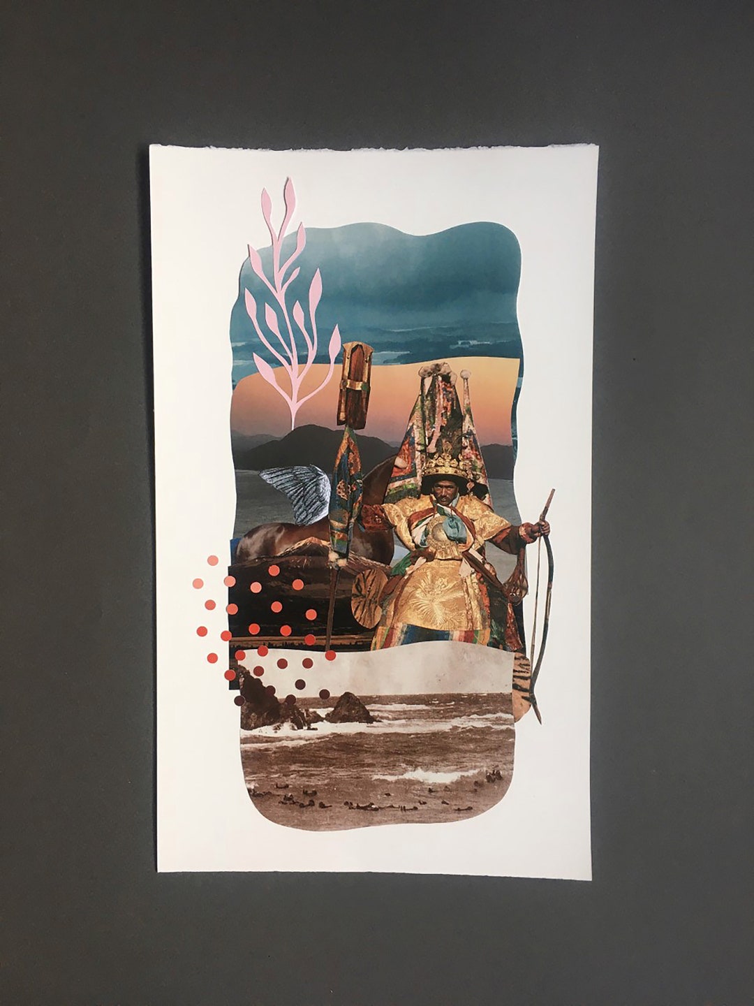 THE EXPLORER - Original Handcut Collage - Etsy