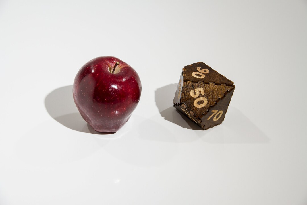 Classic JUMBO Wood D10 Percentile Dice (double Digit) for Rpgs - Etsy