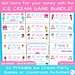 Ice Cream Party Game Printable Would You Rather Ice Cream Birthday ...