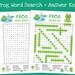 Frog Game Bundle, Printable Games for Kids, Frog Birthday Party Ideas ...