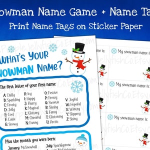 Winter Game Bundle, Printable Winter Activities for Kids, Holiday ...