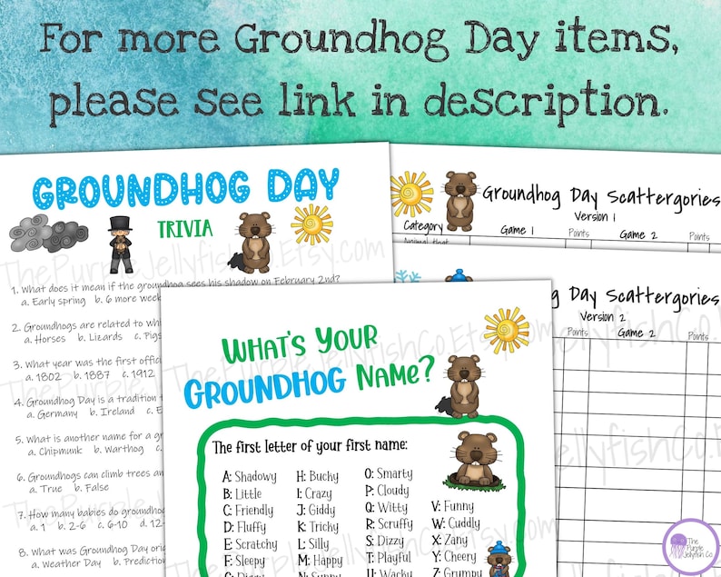 Groundhog Day Word Search Printable, Groundhog Activities, Word Search ...