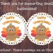 Thanksgiving Gift Tag Printable Thanksgiving Treat Tag - Etsy
