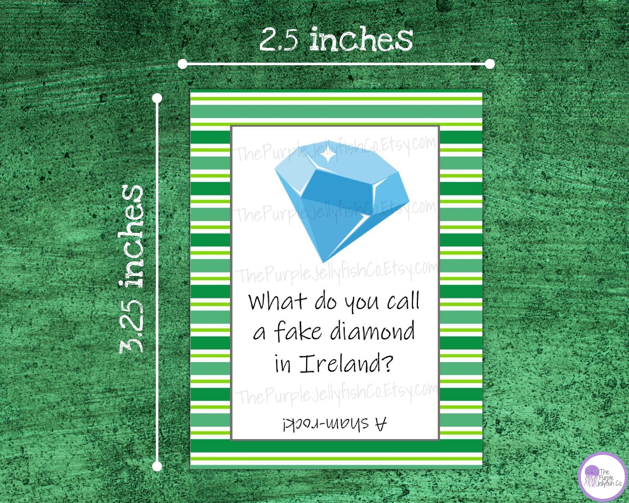 St Patricks Day Lunchbox Notes for Kids Lunch Box Jokes, School Lunch ...