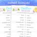 Easter This or That Game for Kids, Printable Easter Activity, Easter ...