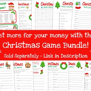 Elf Name Game + Name Tags, Christmas Activity for Kids, What's Your Elf ...