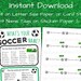 Soccer Name Game Sign + Name Tags, Soccer Activity for Kids Printable ...