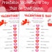 Valentines This or That Game Printable, Valentines Day Would You Rather ...