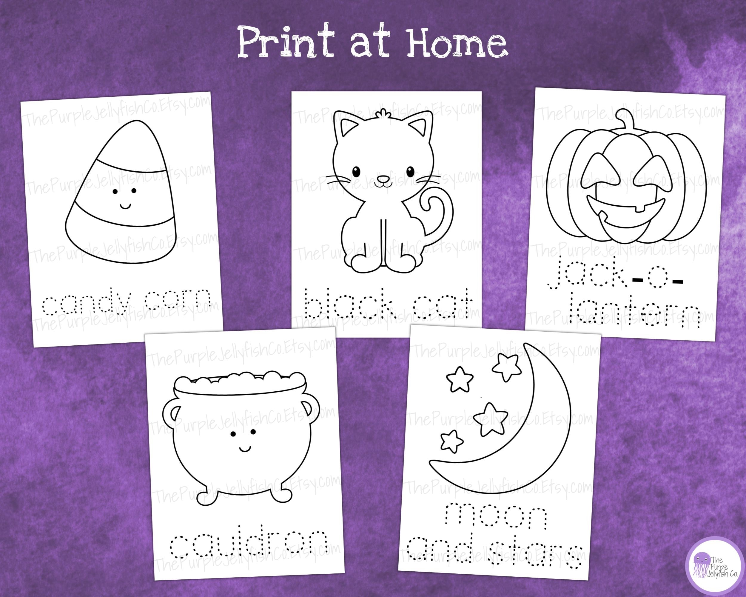 Halloween Coloring Pages for Kids, Coloring Pages Printable, Halloween ...