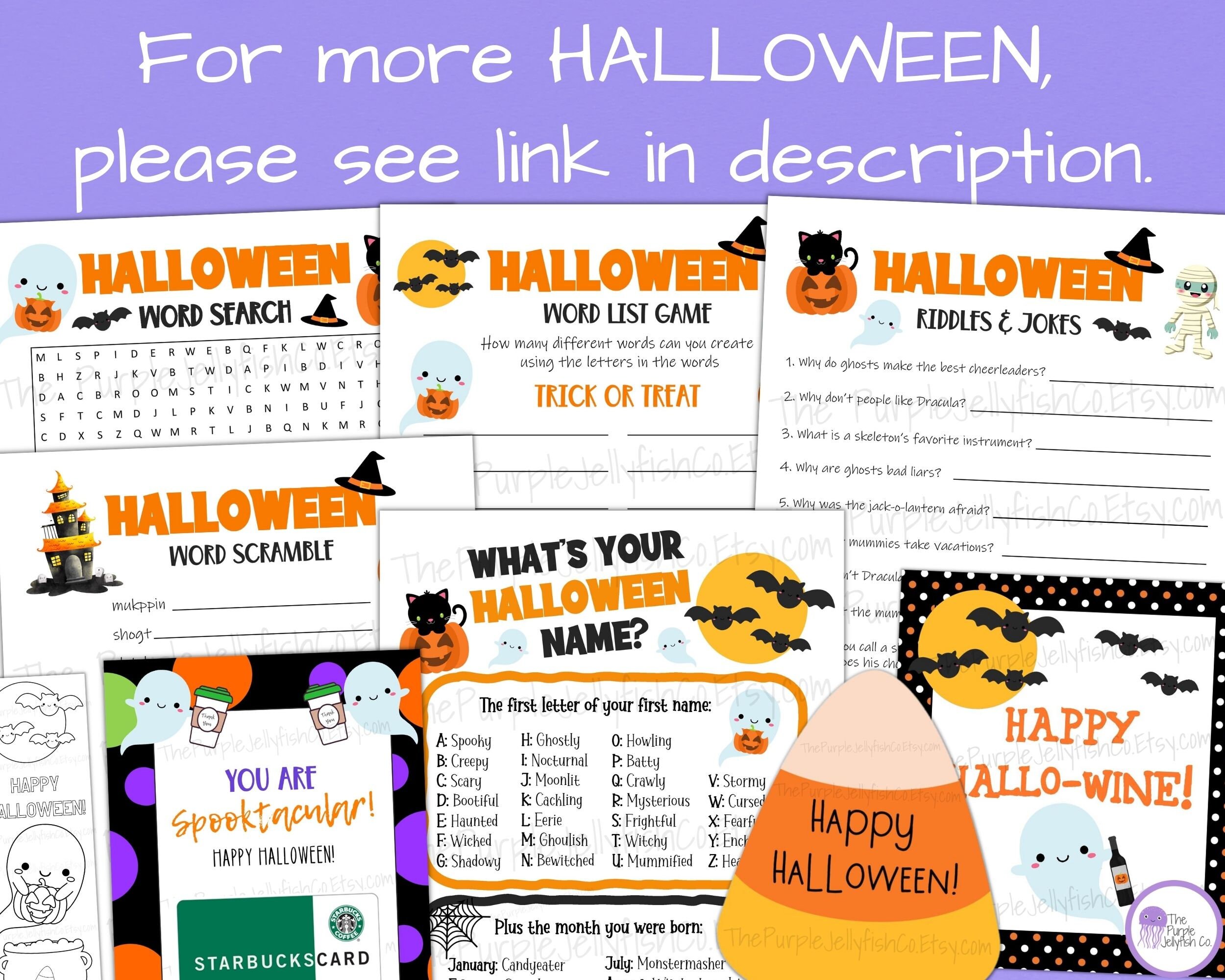 What's Your Ghost Name Game Printable Halloween Name Sign - Etsy