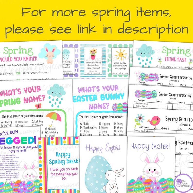 Spring Tongue Twisters for Kids, Printable Spring Speech Language Game ...