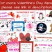 Valentines Lunch Box Notes for Kids Printable Valentine's Day Lunchbox ...
