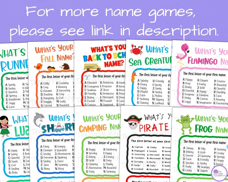 What's Your Ghost Name Game Printable Halloween Name Sign - Etsy