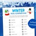 Snowman Name Game, Fun Winter Game for Kids, Printable Holiday Party ...
