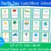 Earth Day Lunchbox Notes for Kids, Printable Lunch Box Jokes, Lunch Box ...